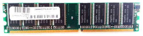 Memory Ram 512mb Pc400 Ddr Cl3 184 Pin Gold Platted Hynix Desktop